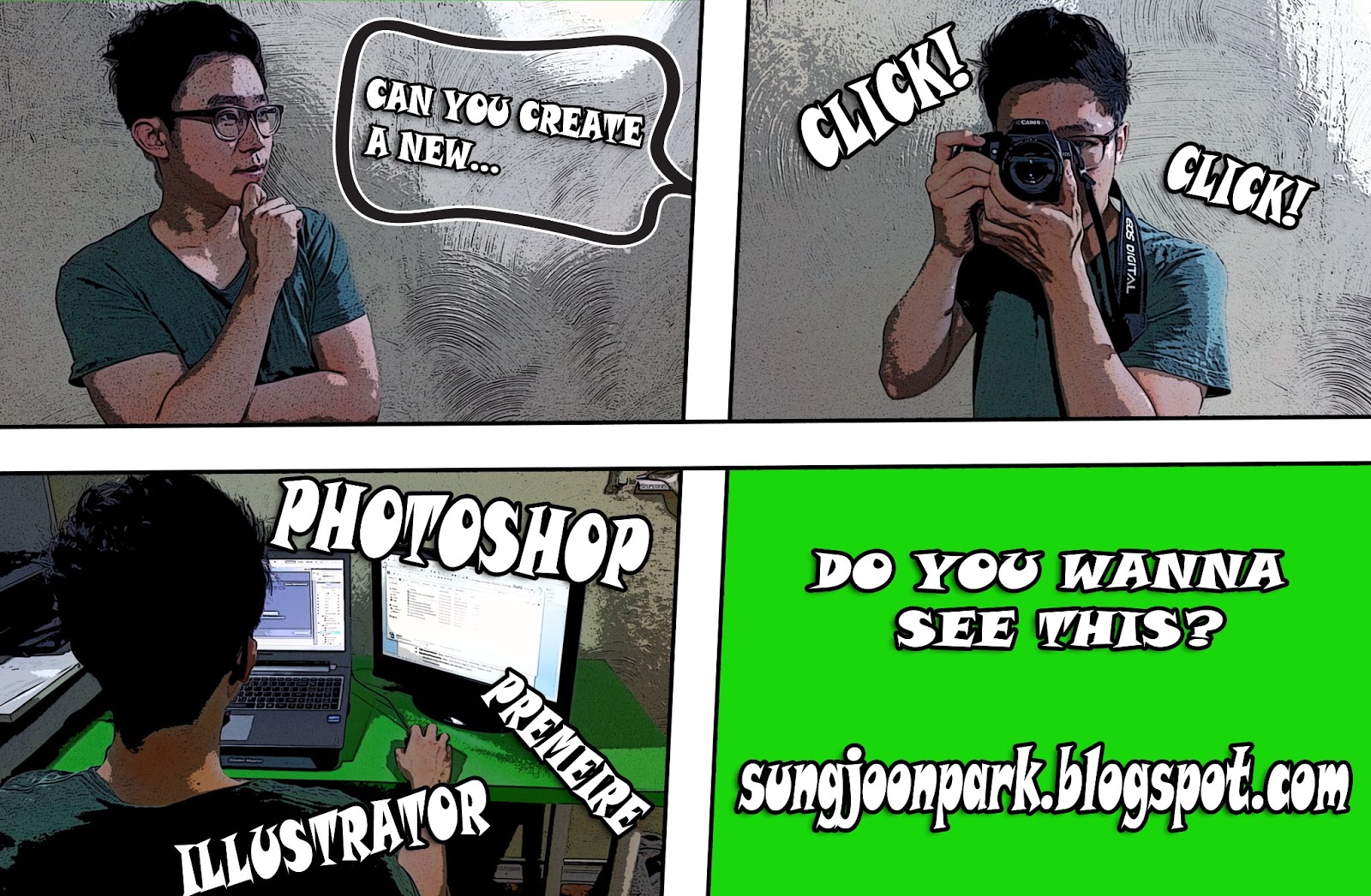 My Work Samples: cartoon_introduce_myself