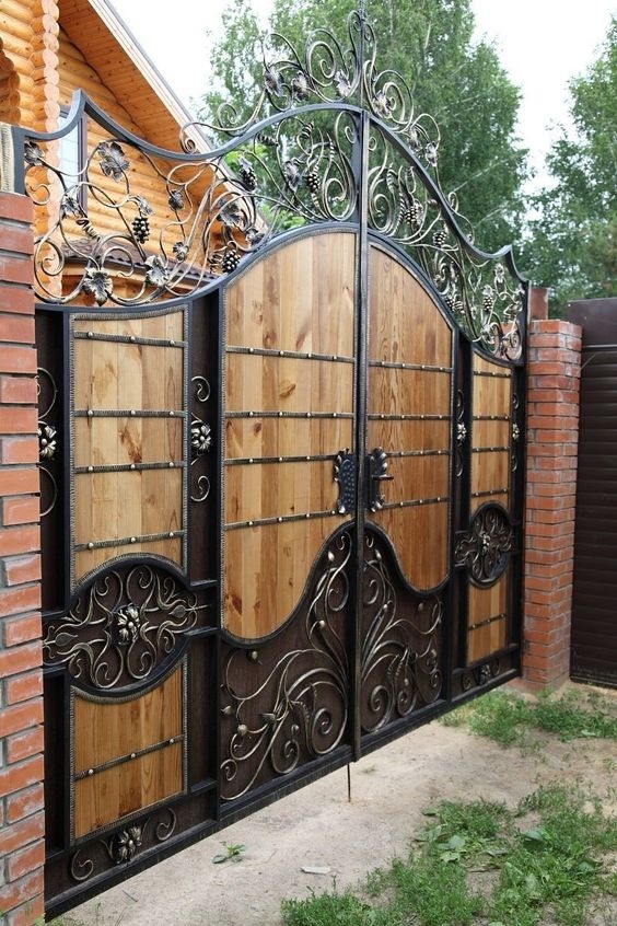 52 Fantastic Gate Design Ideas That Protect Your Home | ARA HOME