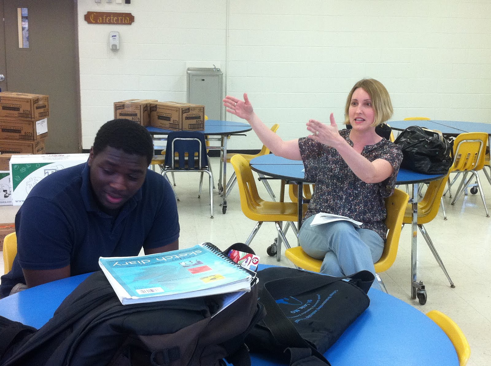 Three For Justice: Lisa Kovarik visits with Bread and Roses