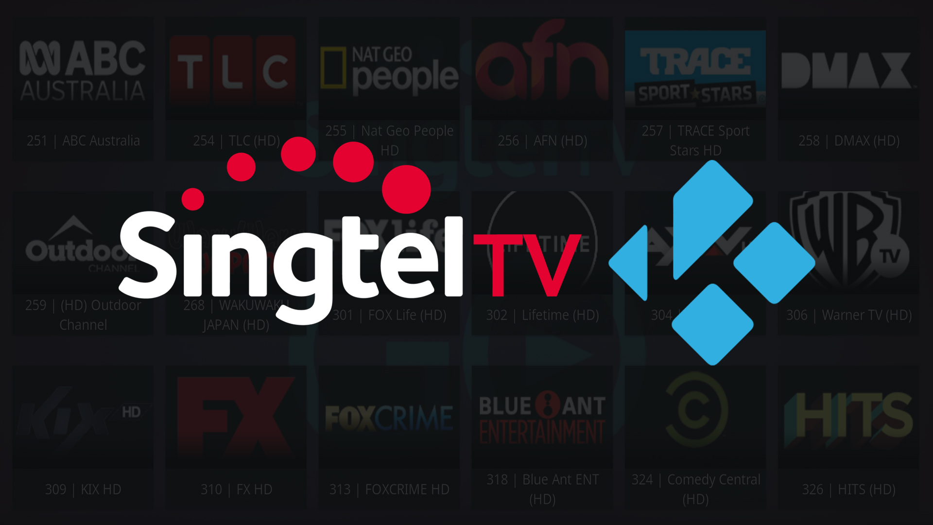 Singtel TV GO Kodi Add-on