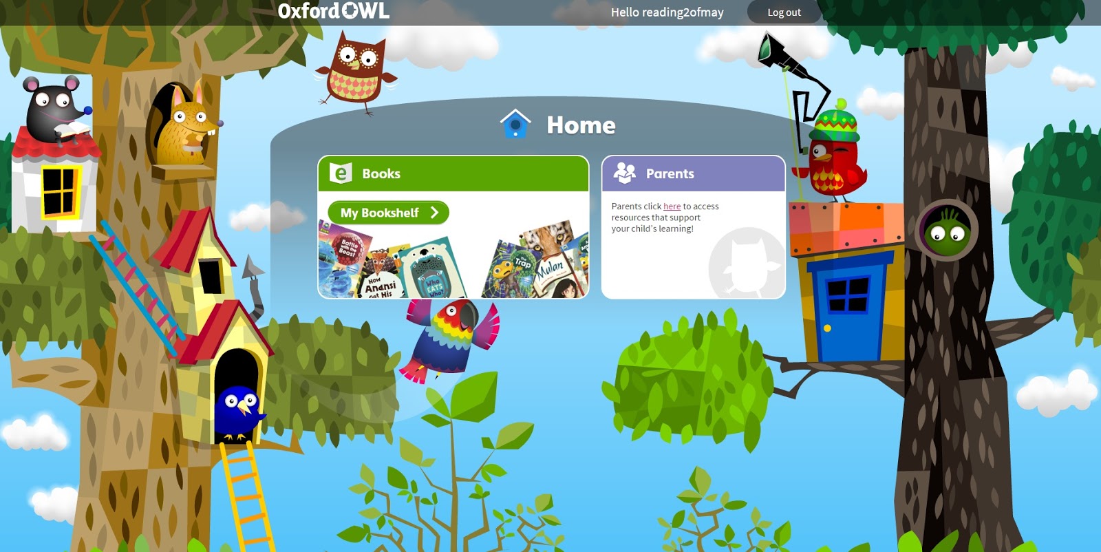 Learning together Aprendiendo juntos: Ebooks for reading- Oxford Owl