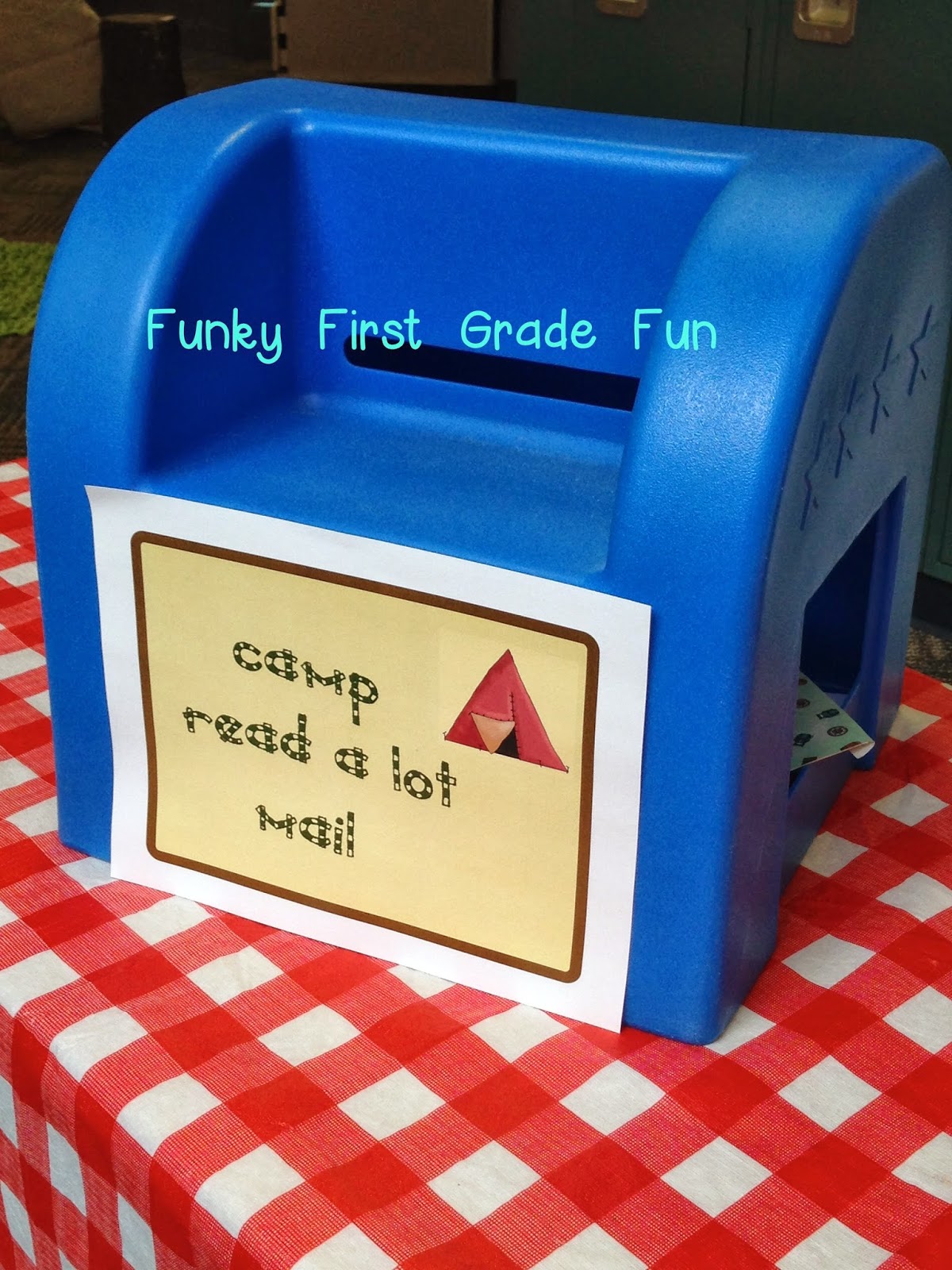 Funky First Grade Fun: Photos from Camp Read a Lot