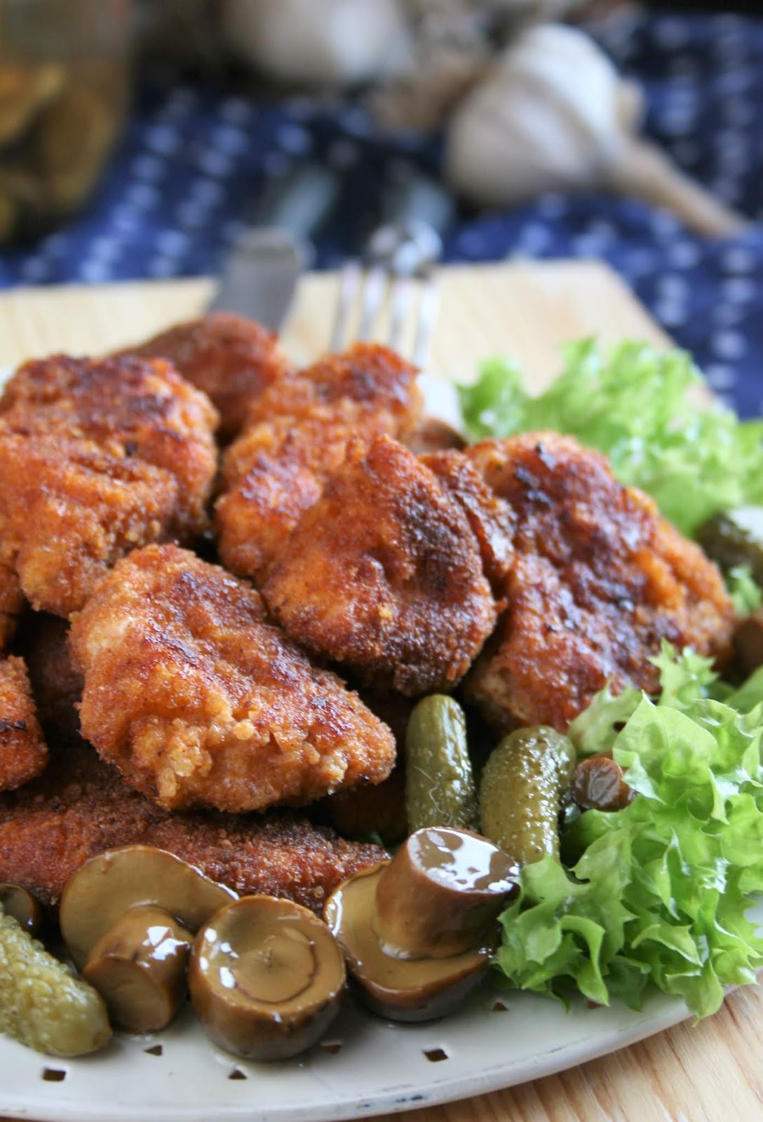 Pikantne nuggetsy z kurczaka (z patelni) | sio-smutki-od-kuchni