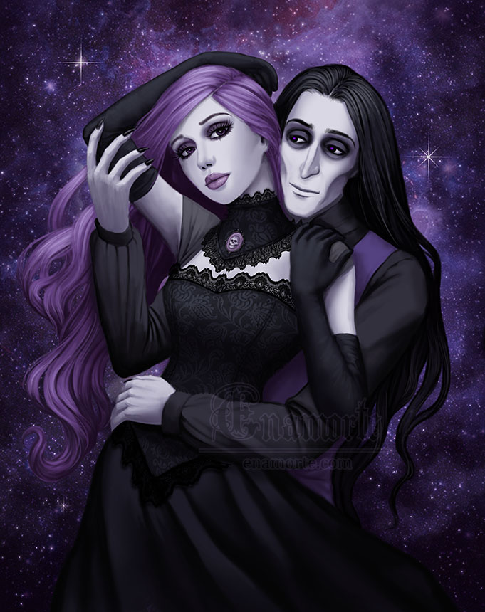 'Az and Fae' by Enamorte : r/DarkGothicArt