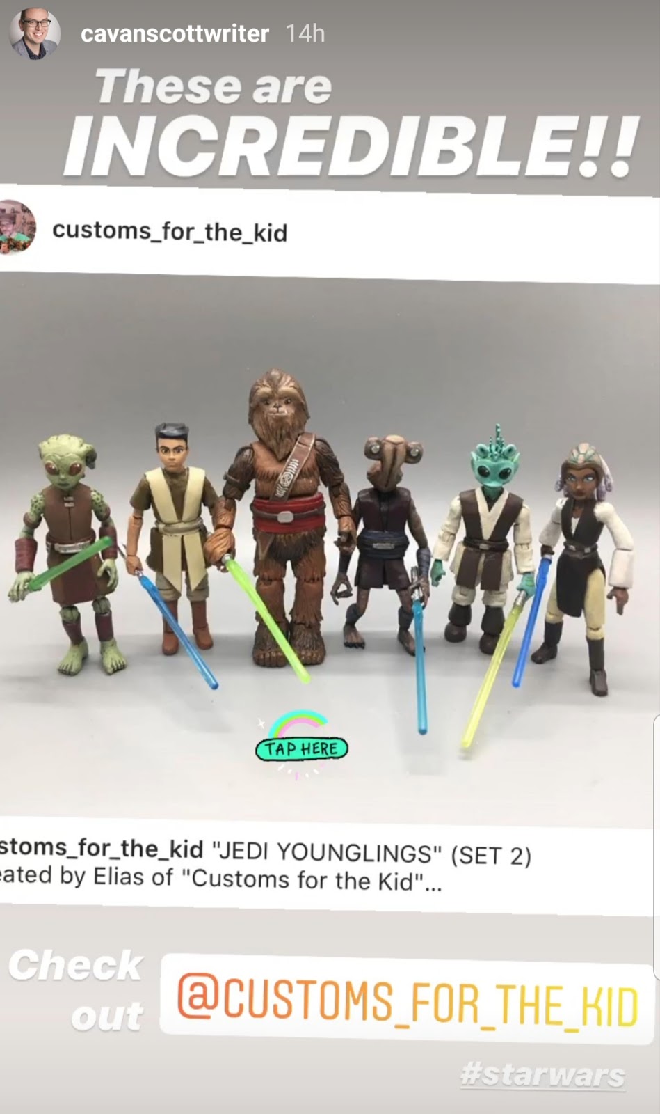 Customs for the Kid: "JEDI YOUNGLINGS" the 2nd SET