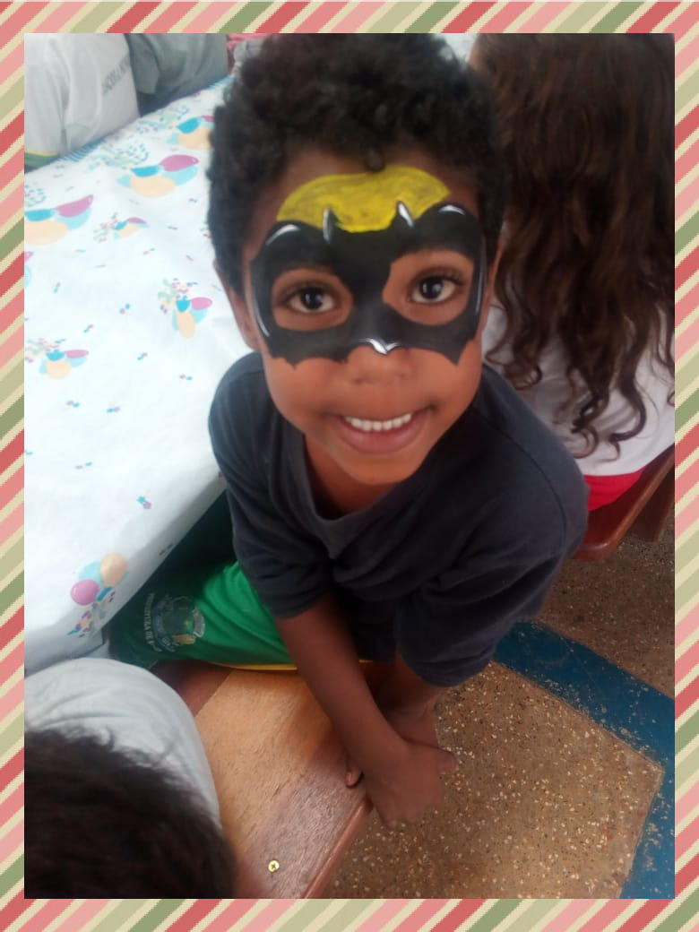 E.M.E.I TEMPO DE INFÂNCIA: FASE I-A: PINTURAS NO ROSTO