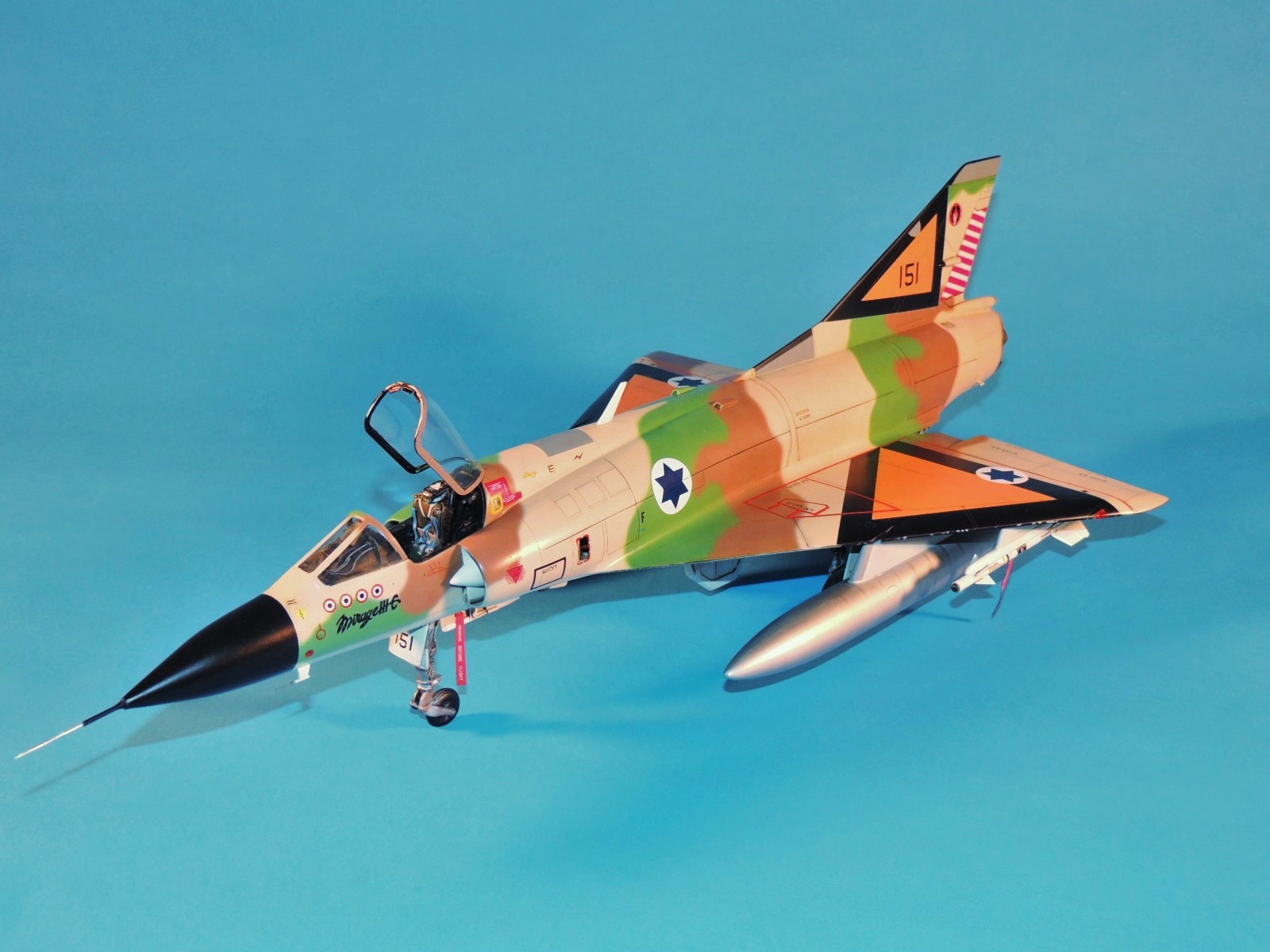Ed Okun "Modeling Military History": Mirage IIIC Israeli Air Force 1967-73