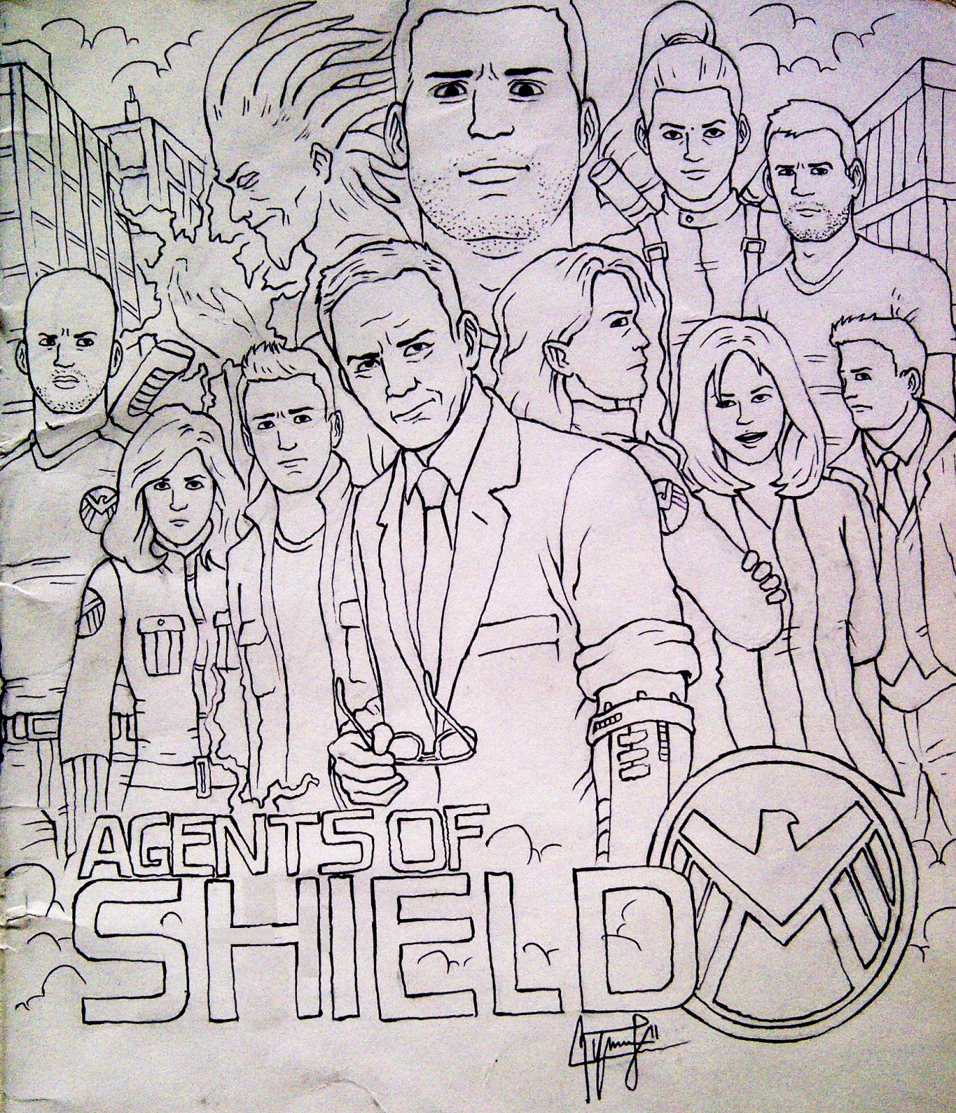 Mengenal Agents Of SHIELD ~ Yudit Art