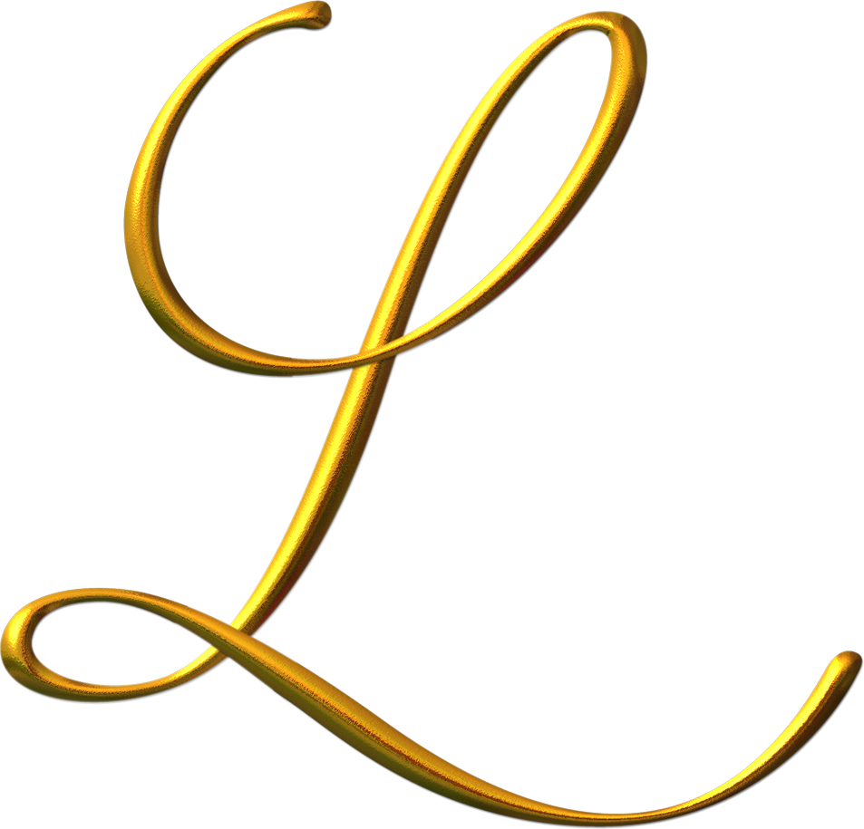 Letras en Dorado. Golden Letters. - Oh my Alfabetos!