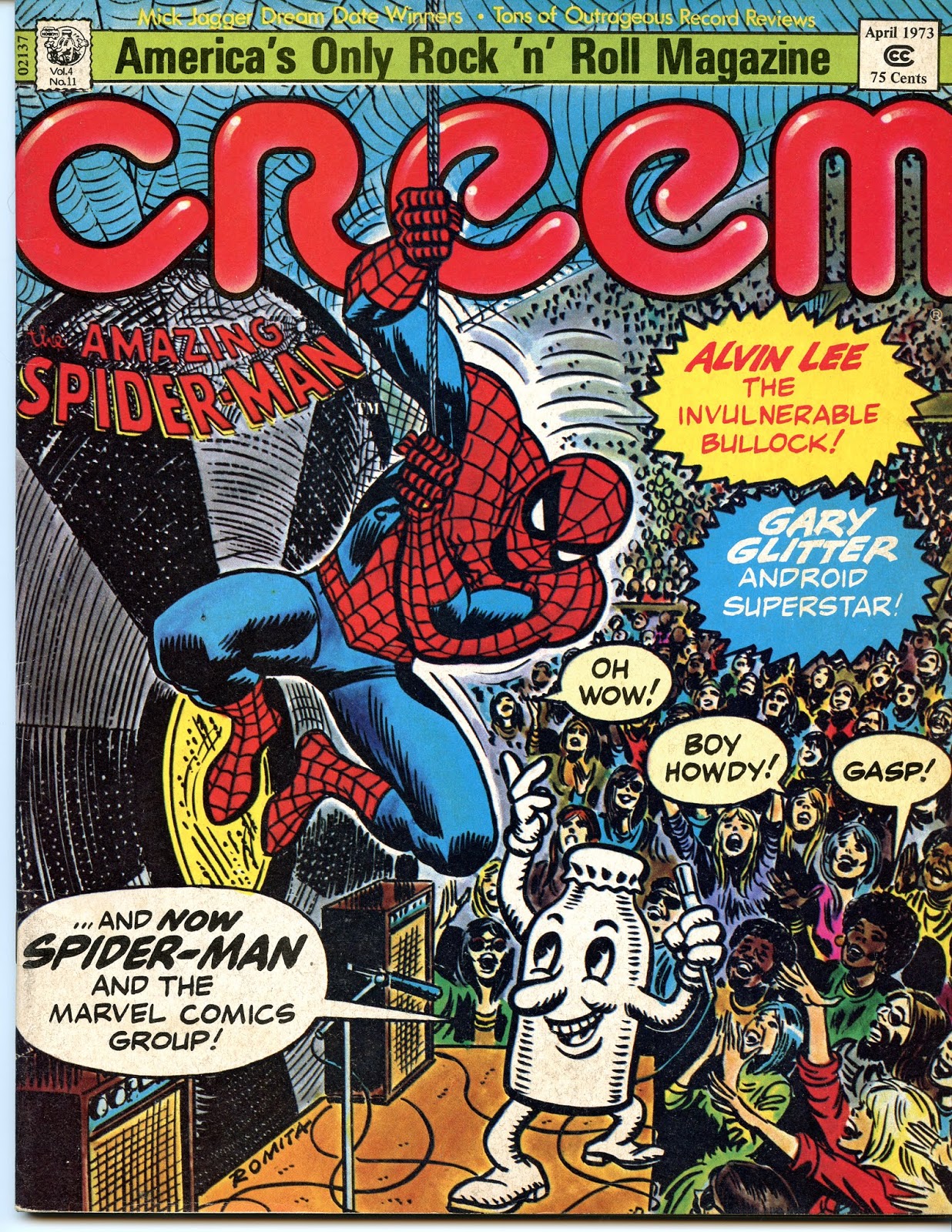 Barry's Pearls of Comic Book Wisdom: Creem of the Crop: Three Marvel ...