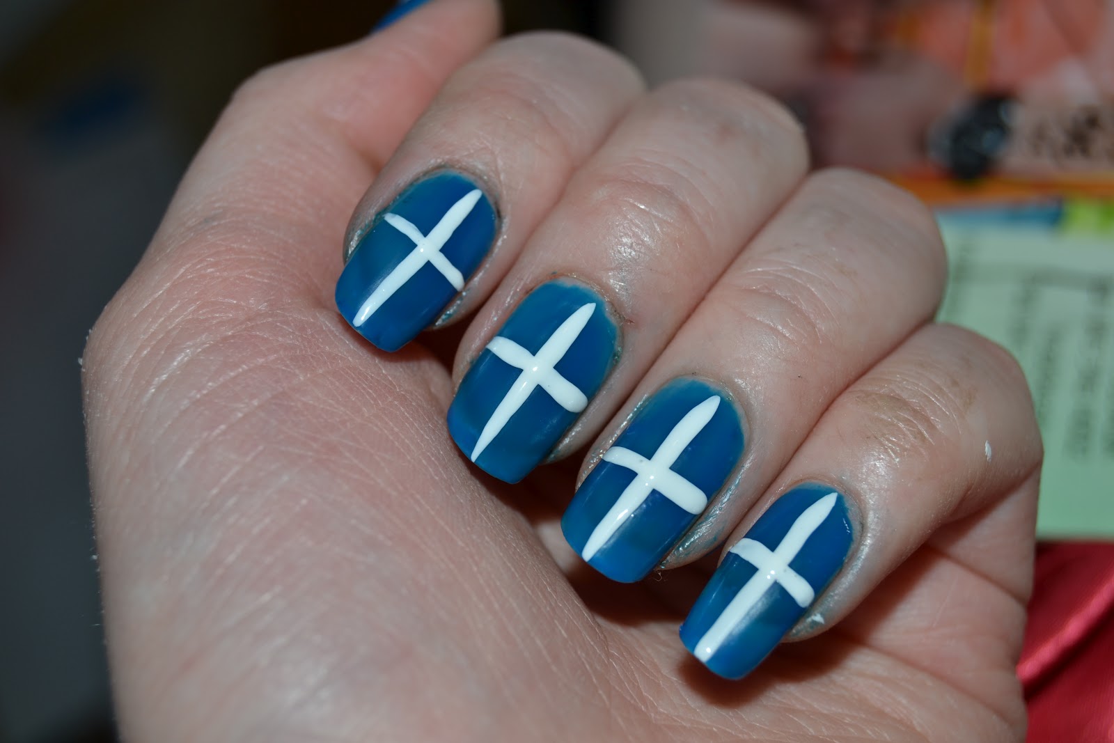 Pink on my nails: Englannin lippu - tutoriaali