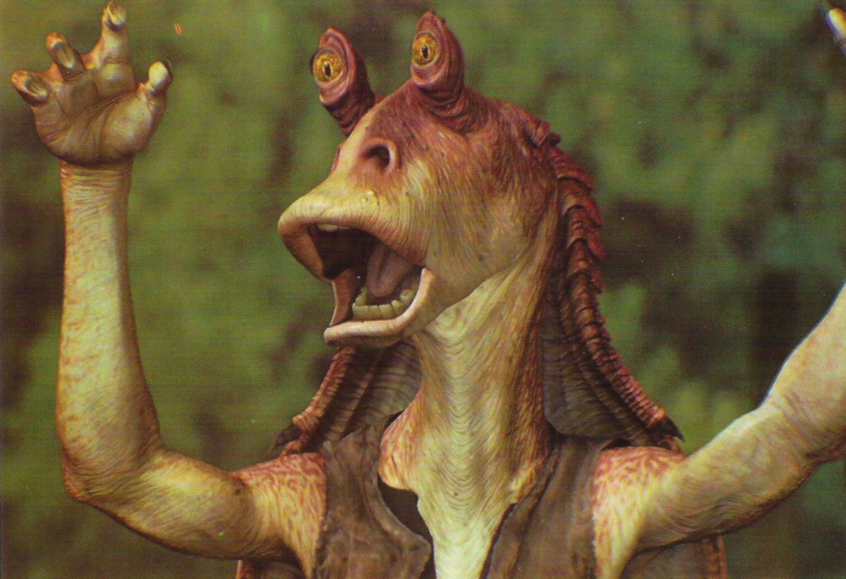 STAR WARS AFICIONADO WEBSITE: CLASSIC IMAGE: GUNGAN SURPRISE!
