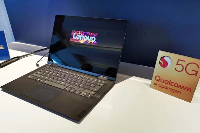 The first 5G laptop introduced by Lenovo and Qualcomm