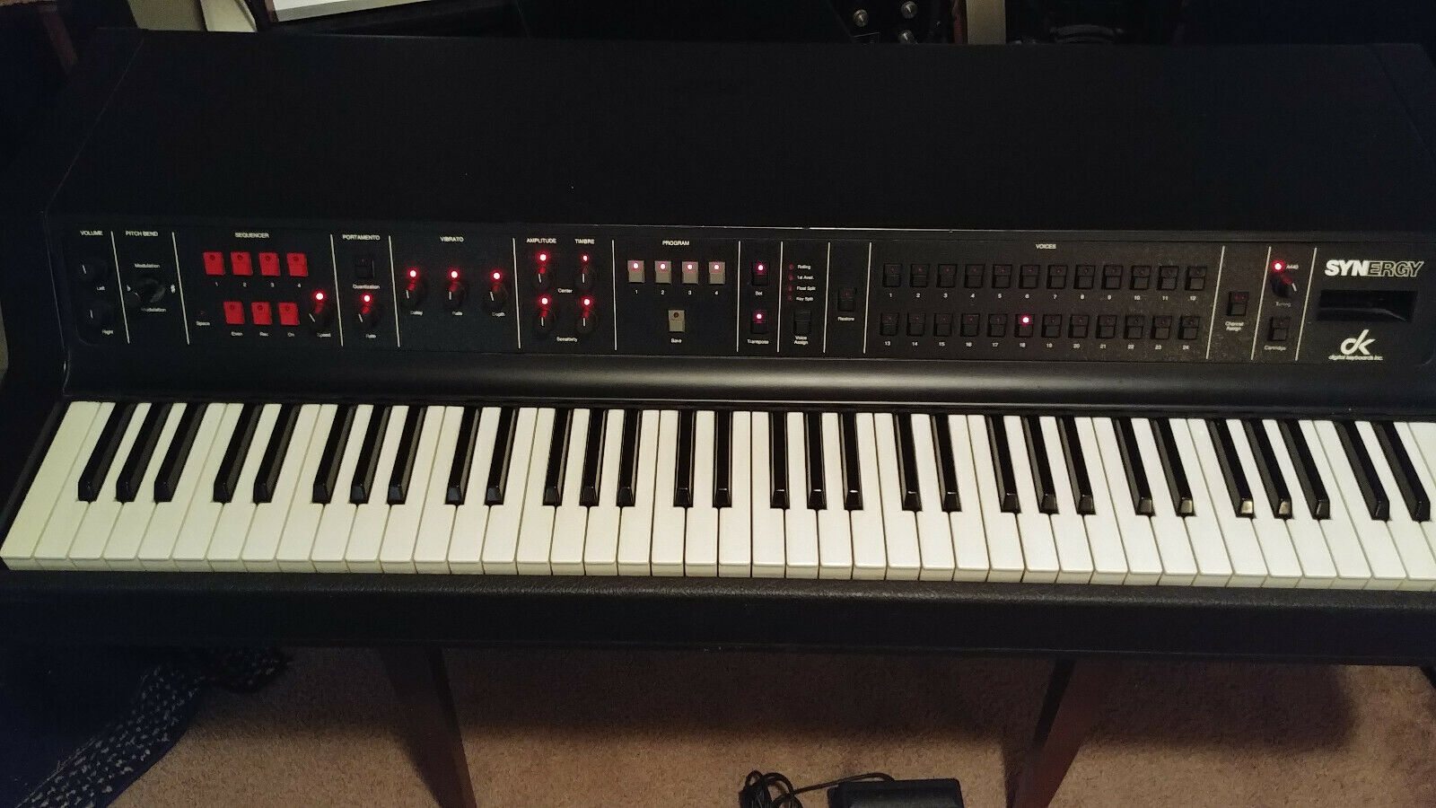 MATRIXSYNTH: SYNERGY DK DIGITAL KEYBOARDS INC. VCART4 SYNTHESIZER W/ 6 ...