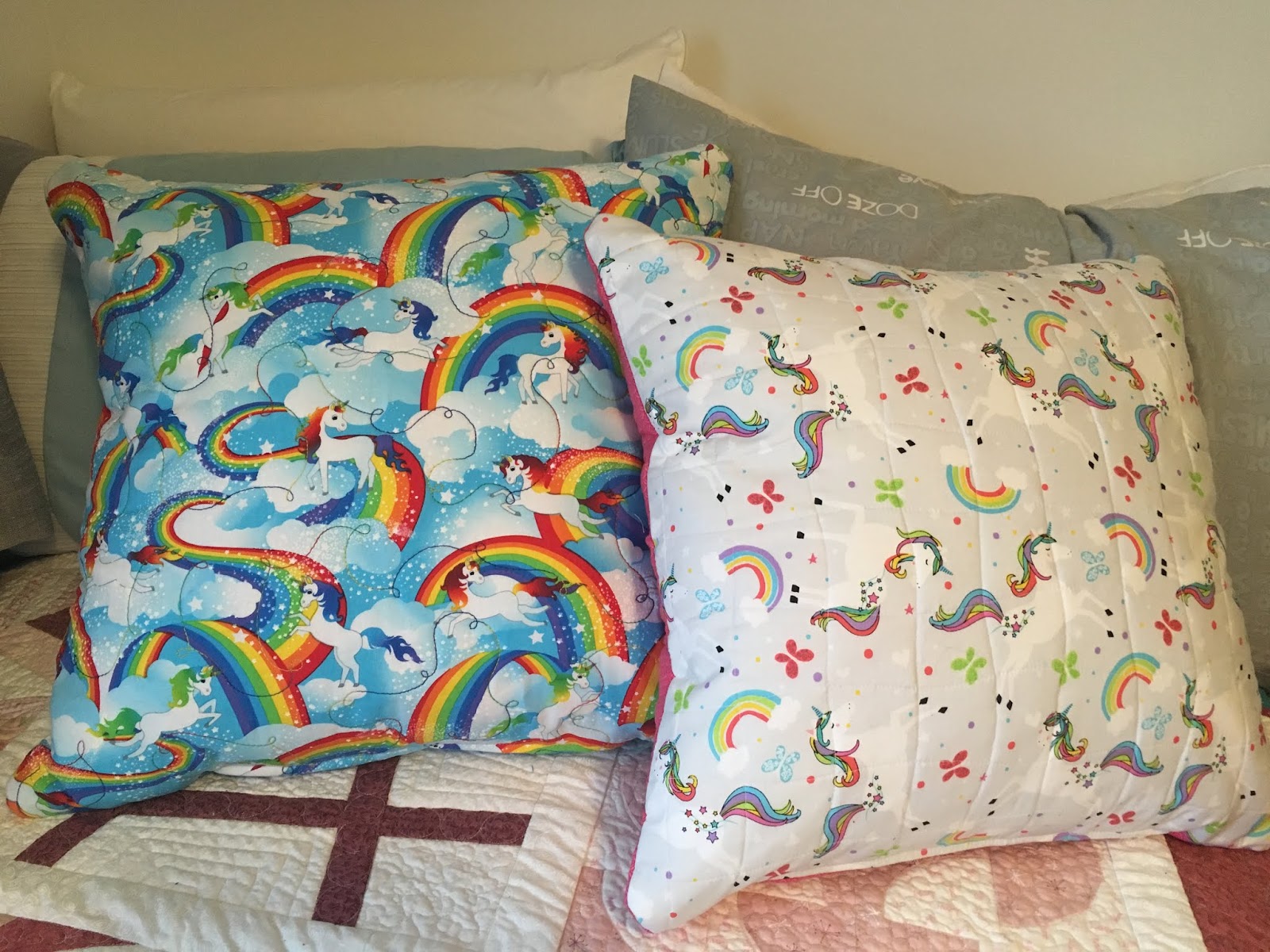 Handmade With Heart: Fun Pillows
