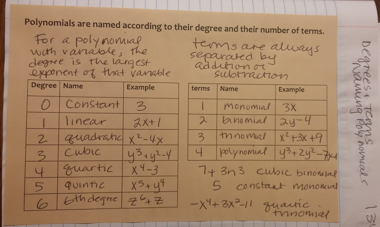 Beautiful Math Polynomials And Polynomial Operations Beautiful Math Polynomials And Polynomial Operations