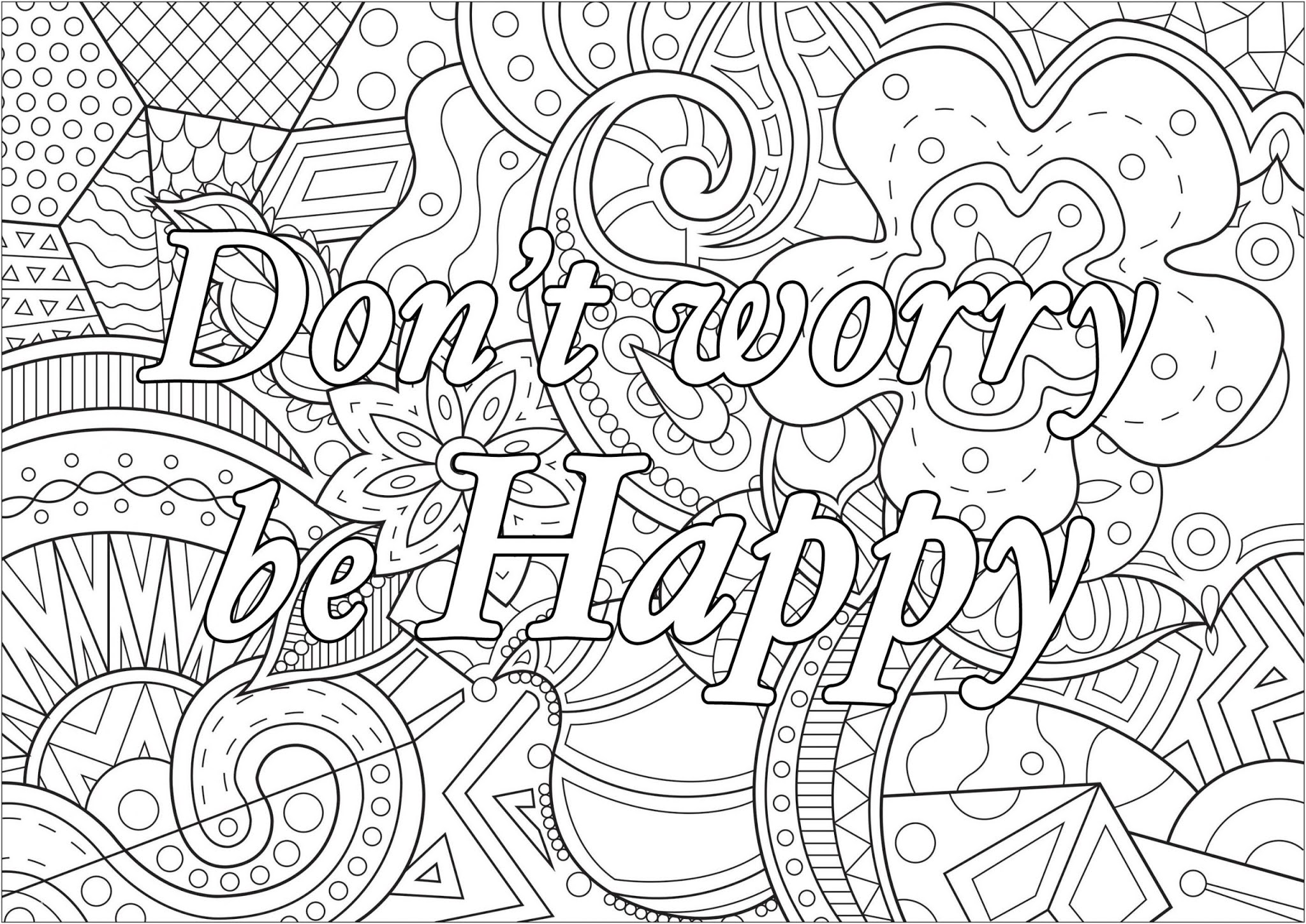 Word Coloring Pages ~ Coloring Print