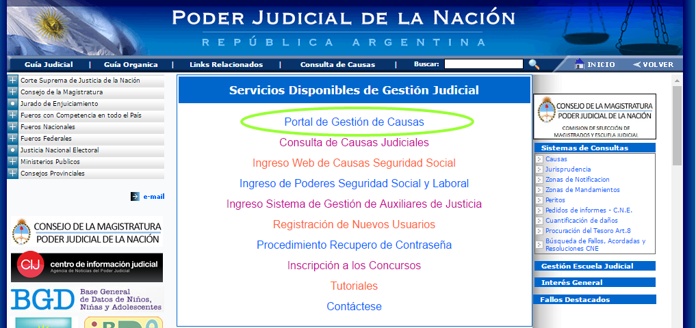 Auxiliares de la Justicia.NET: Presentación online de escritos judiciales
