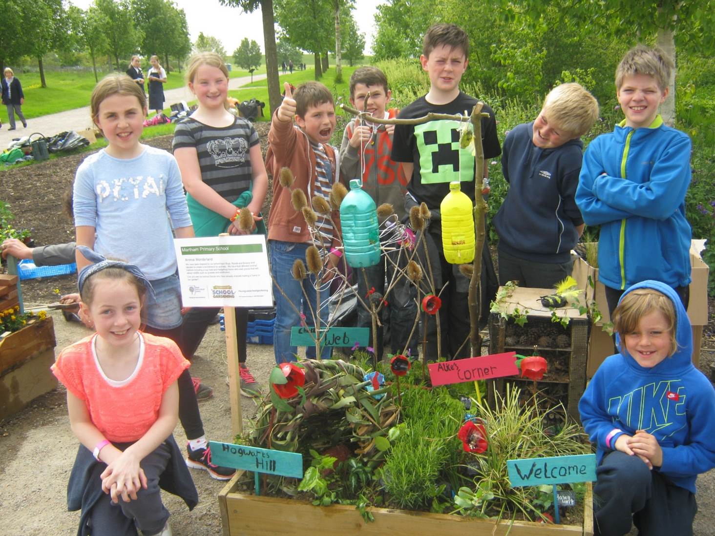 Martham Primary School: Recent Gardening Club Competition