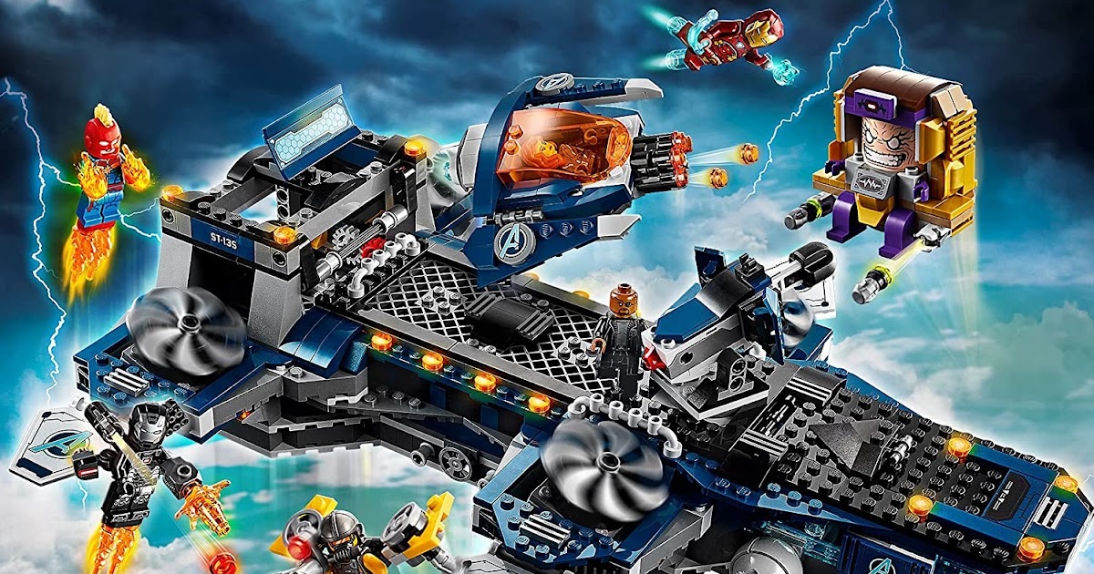 REVIEW: LEGO Marvel Avengers Helicarrier | The Test Pit