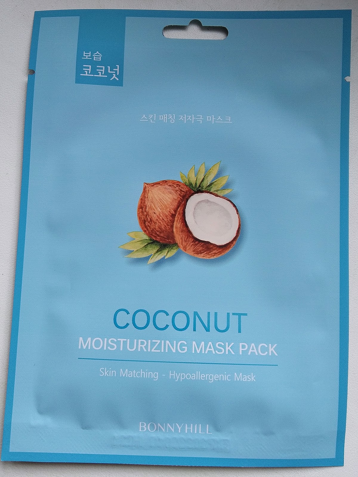 Bonnyhill Moisturizing Mask Sheet - Skin Matching and Hypoallergenic ...