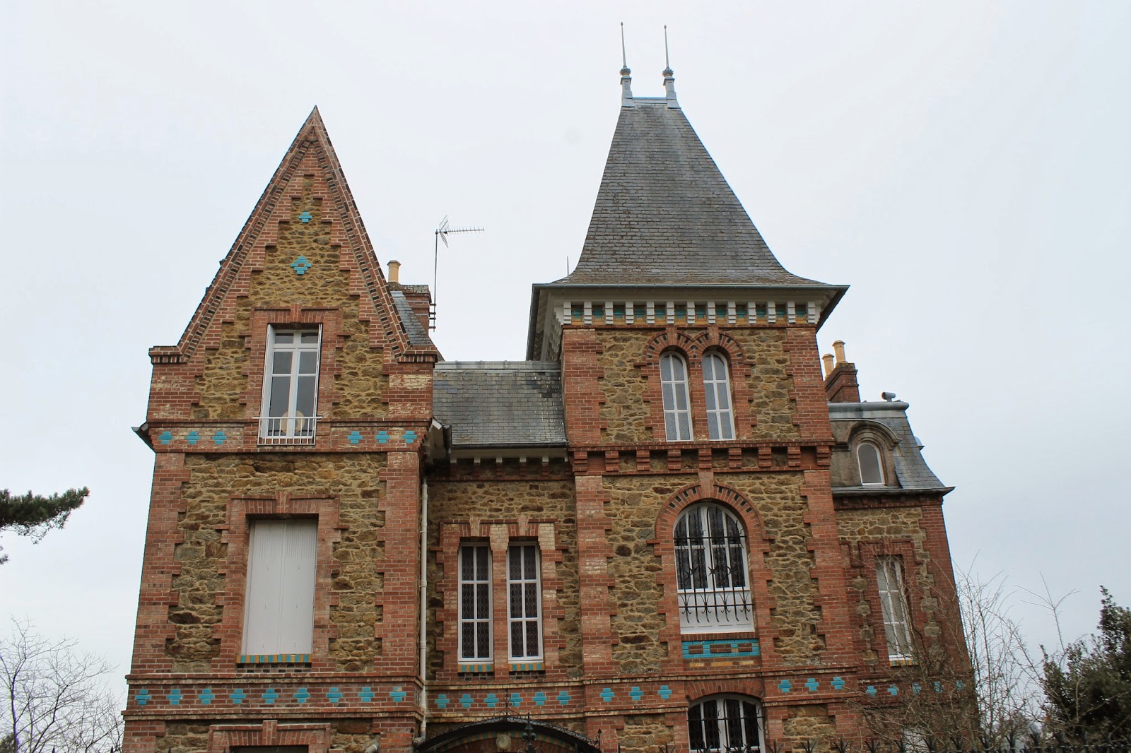 EntreVoir: L'architecture balnéaire à Dinard. Villa Belle Assise