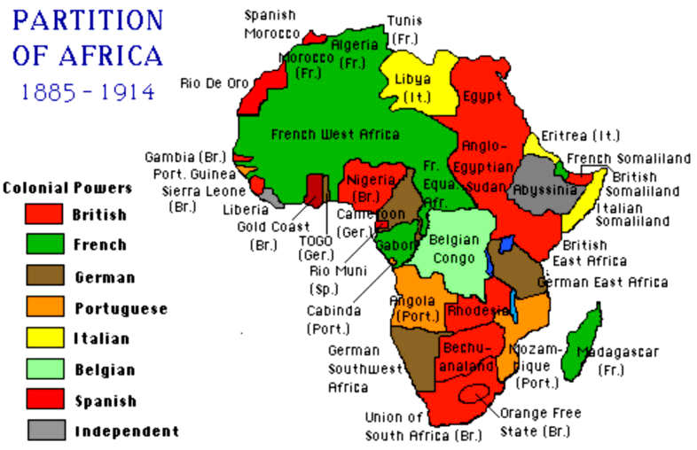 MOVIMENTO DO PROTECTORADO LUNDA TCHOKWE: PARTITION OF AFRICA 1885 - 1914