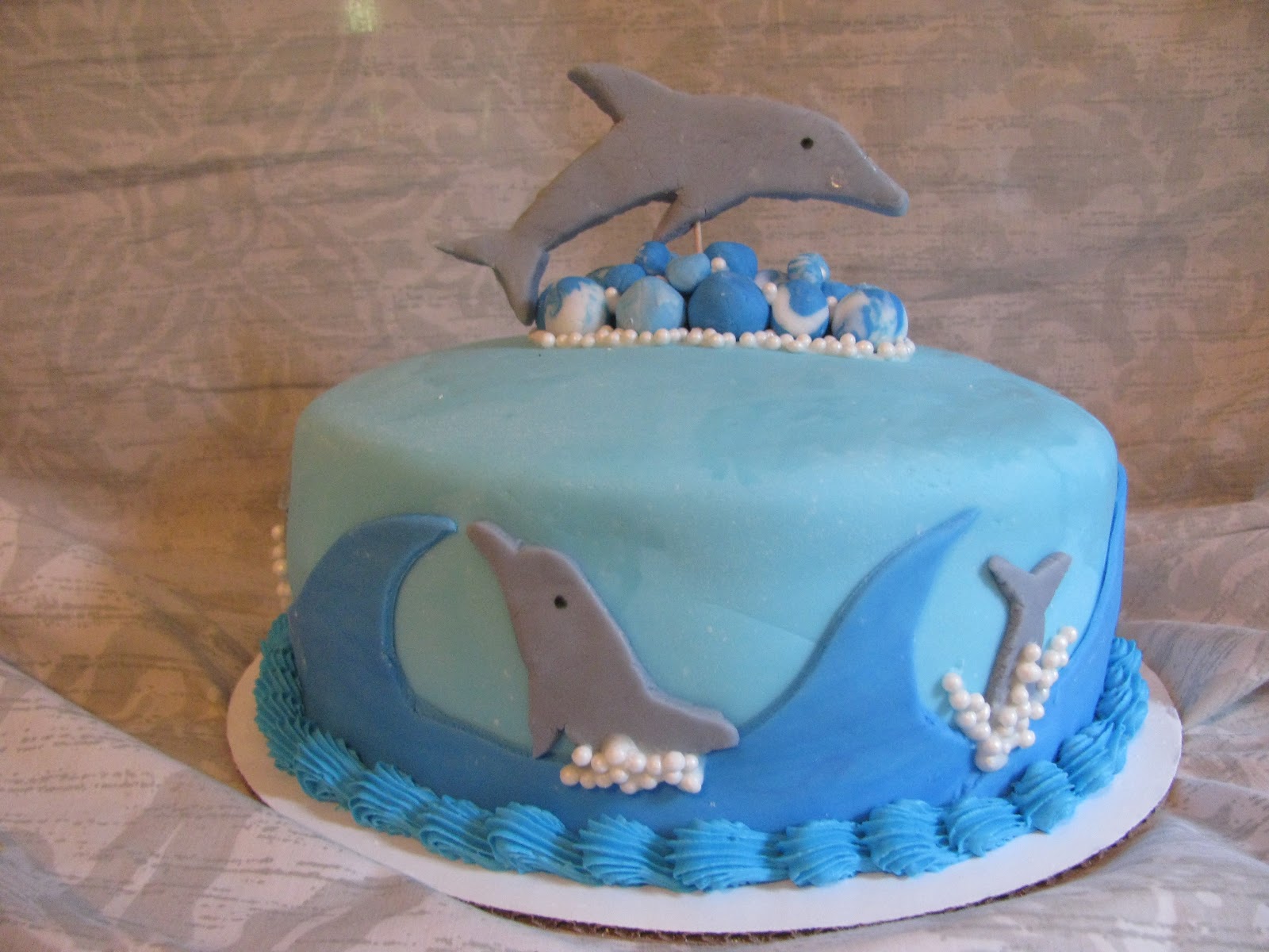 Homemade By Heather 33: Dolphin Birthday Cake