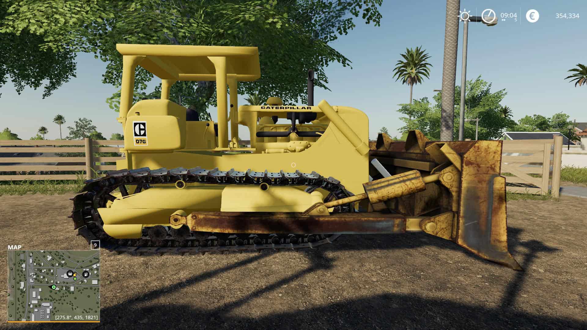 FS19 CAT D7 v1.0 - FS 19 & 22 USA Mods Collection