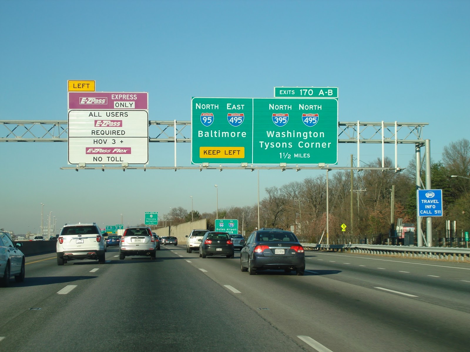 Luke's Signs: Springfield Interchange - Fairfax County, VA