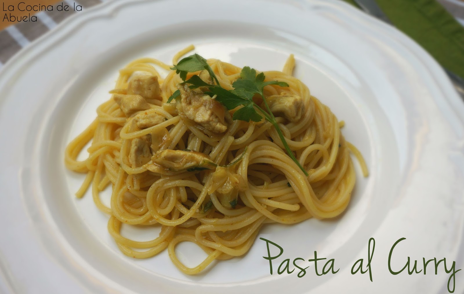 Pasta al Curry