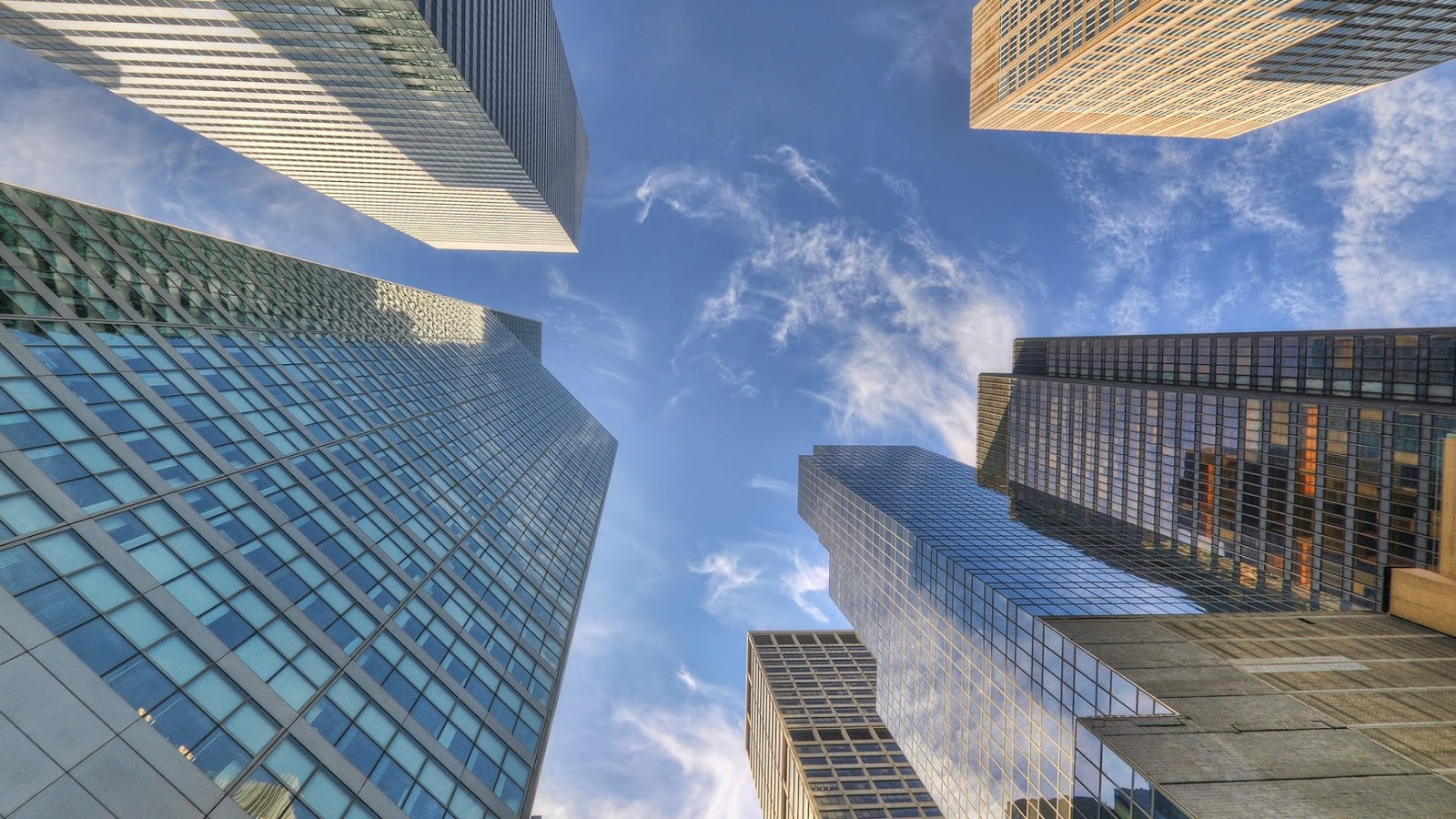 AMAZING glass building