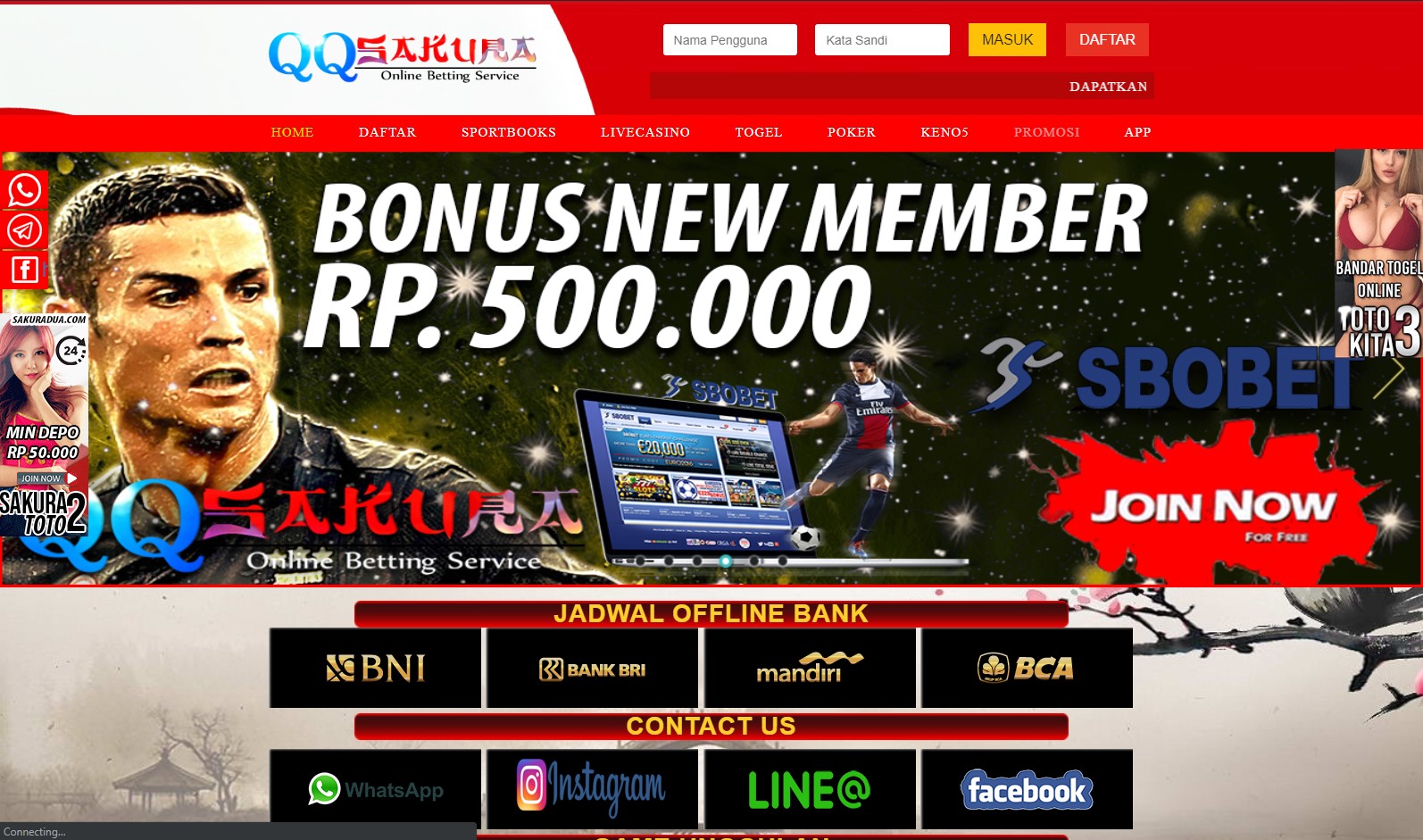 Informasi Agen Judi Bola Online Terpercaya Bonus Terbesar