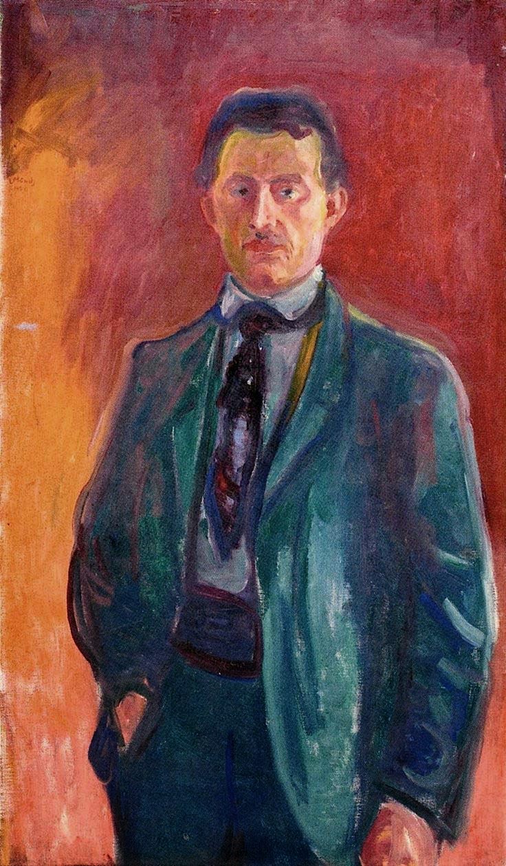 Edvard Munch(에드바르 뭉크) / 1 - 자화상과 인물화로 접근해 봄.. : 네이버 블로그