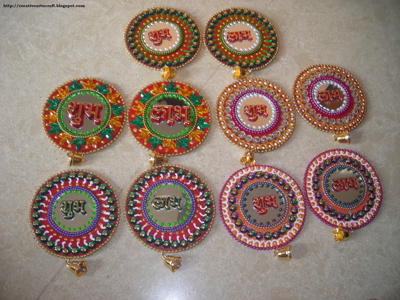 Anu's art and crafts: Shubh labh