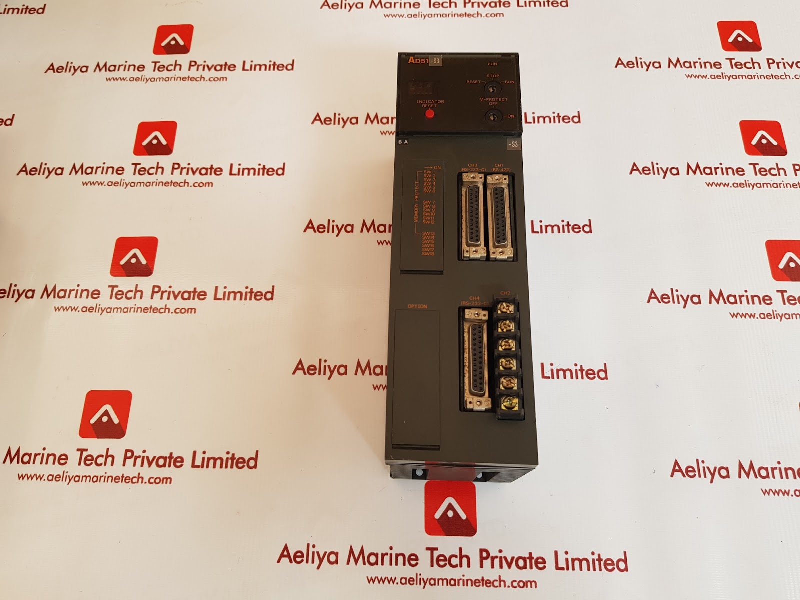 MITSUBISHI AD51-S3 INTELLIGENT COMMUNICATION MODULE / PROGRAMMABLE ...