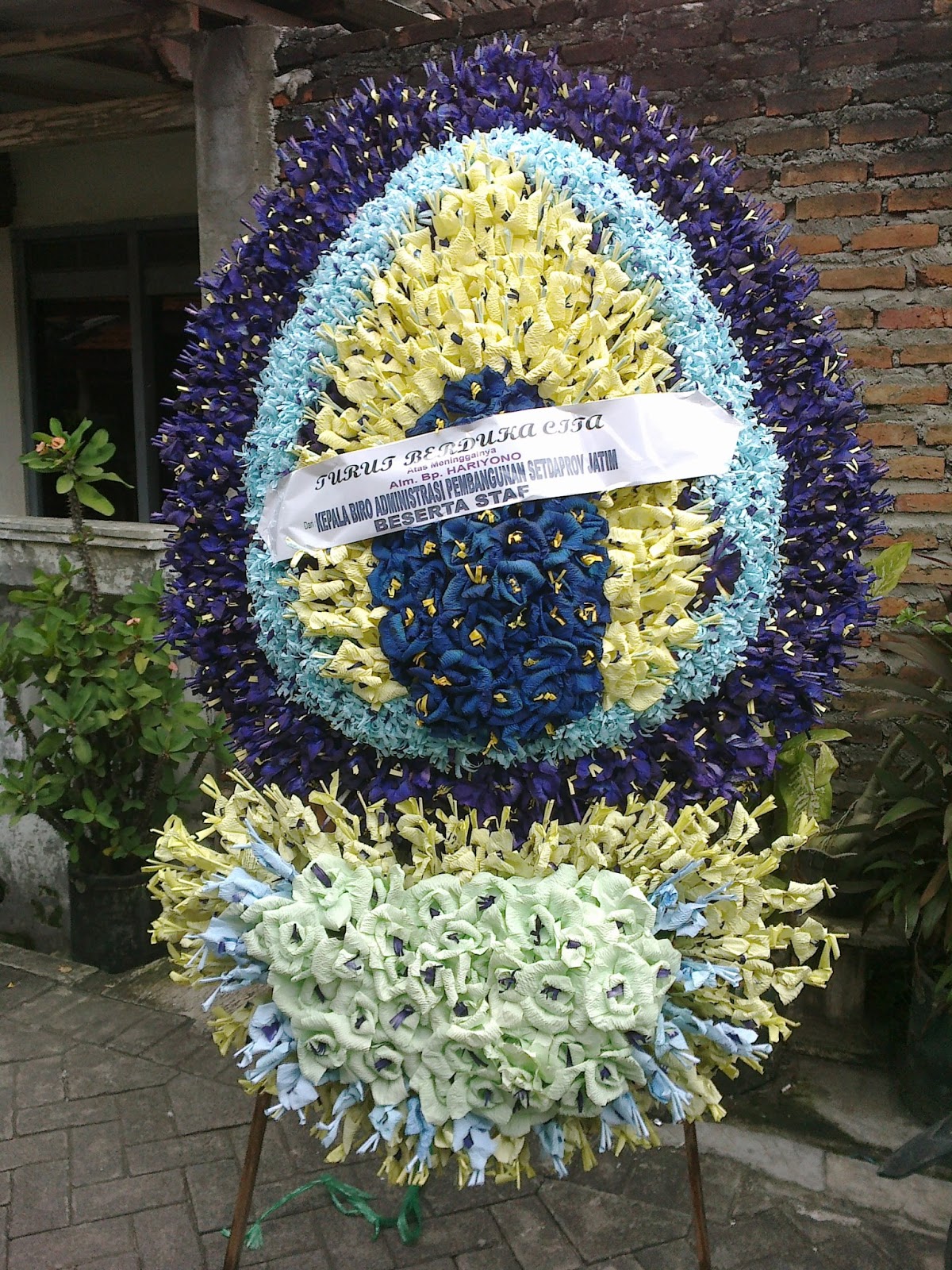 TOKO BUNGA LAMONGAN | Noor Florist: BUNGA KRANS ( Kertas )