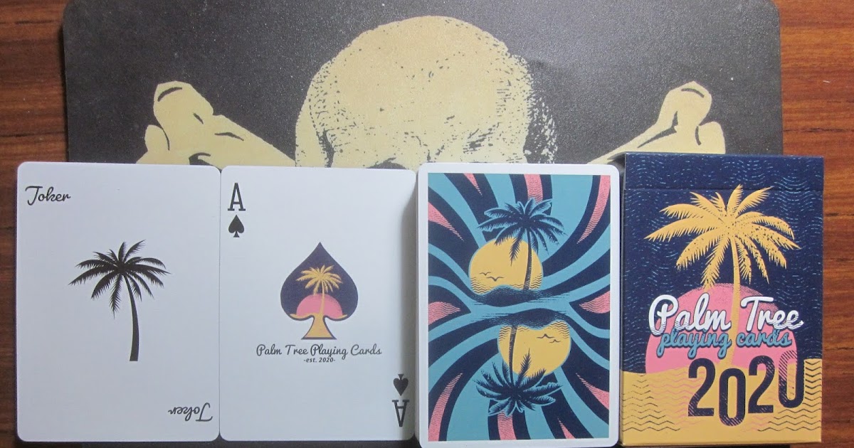 1000+ Decks Of Cards: 1346.Palm Tree Playing Cards
