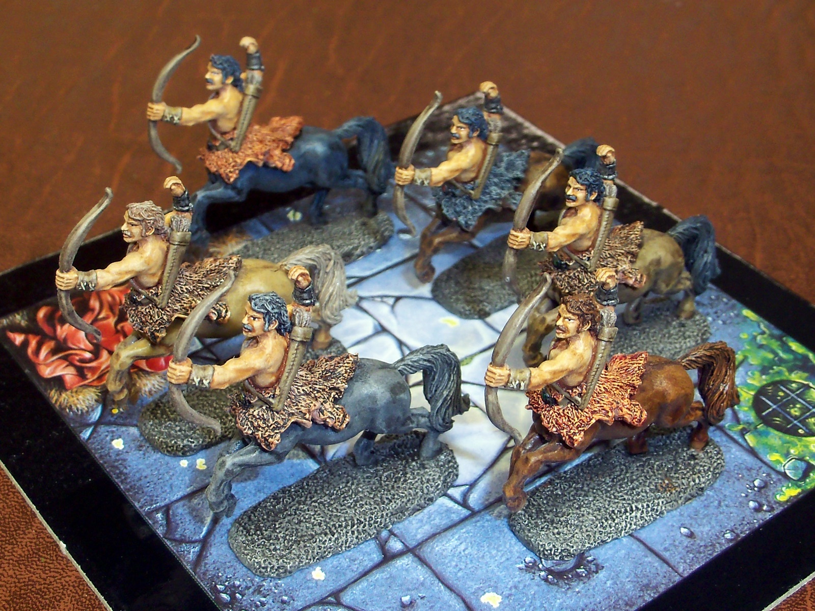 Adventures In Miniature Gaming: Warhammer Quest Centaurs (Reaper ...