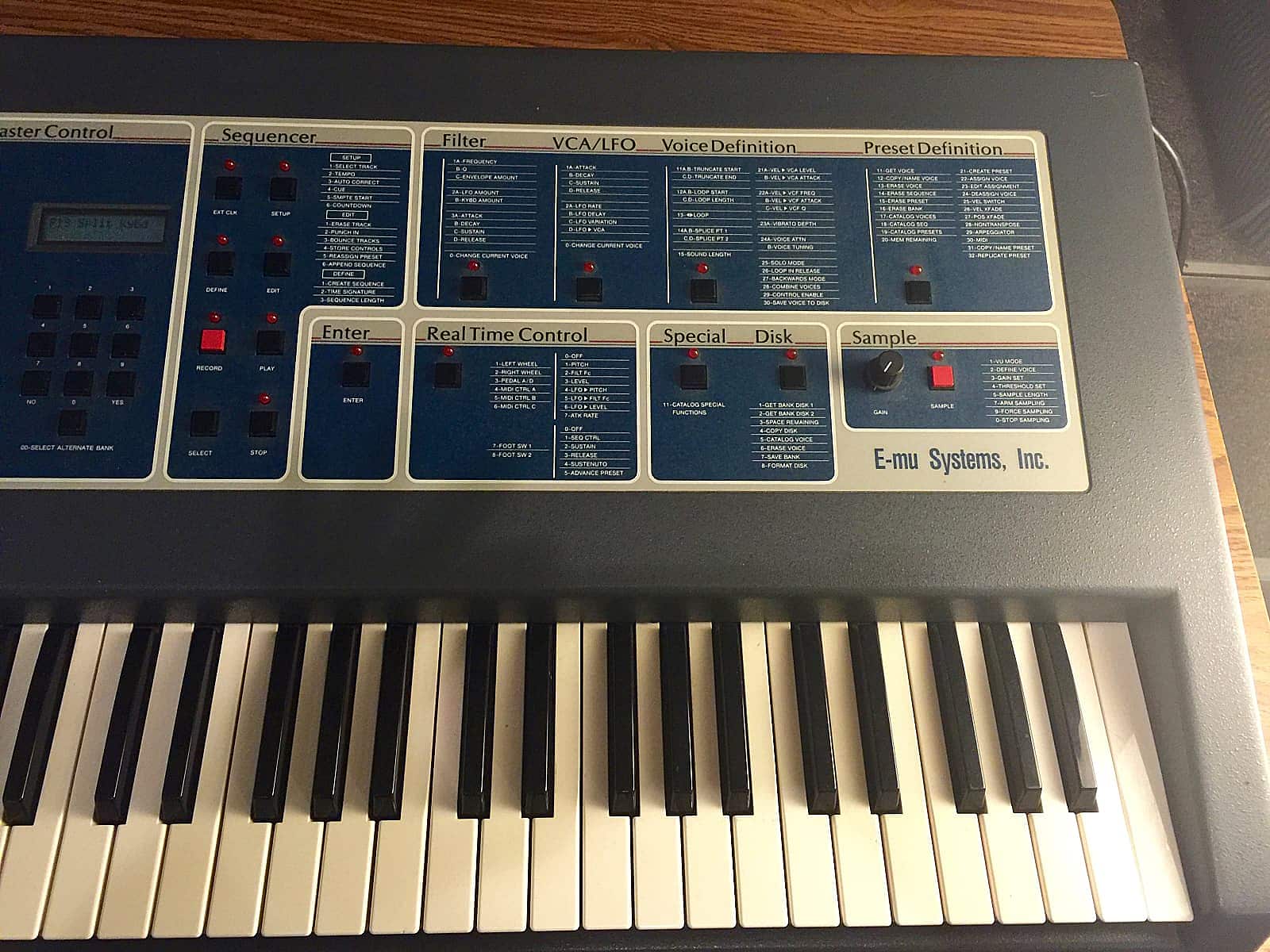 MATRIXSYNTH: E-mu Emulator II+ 1985 Vintage Sampler with Expanded RAM ...