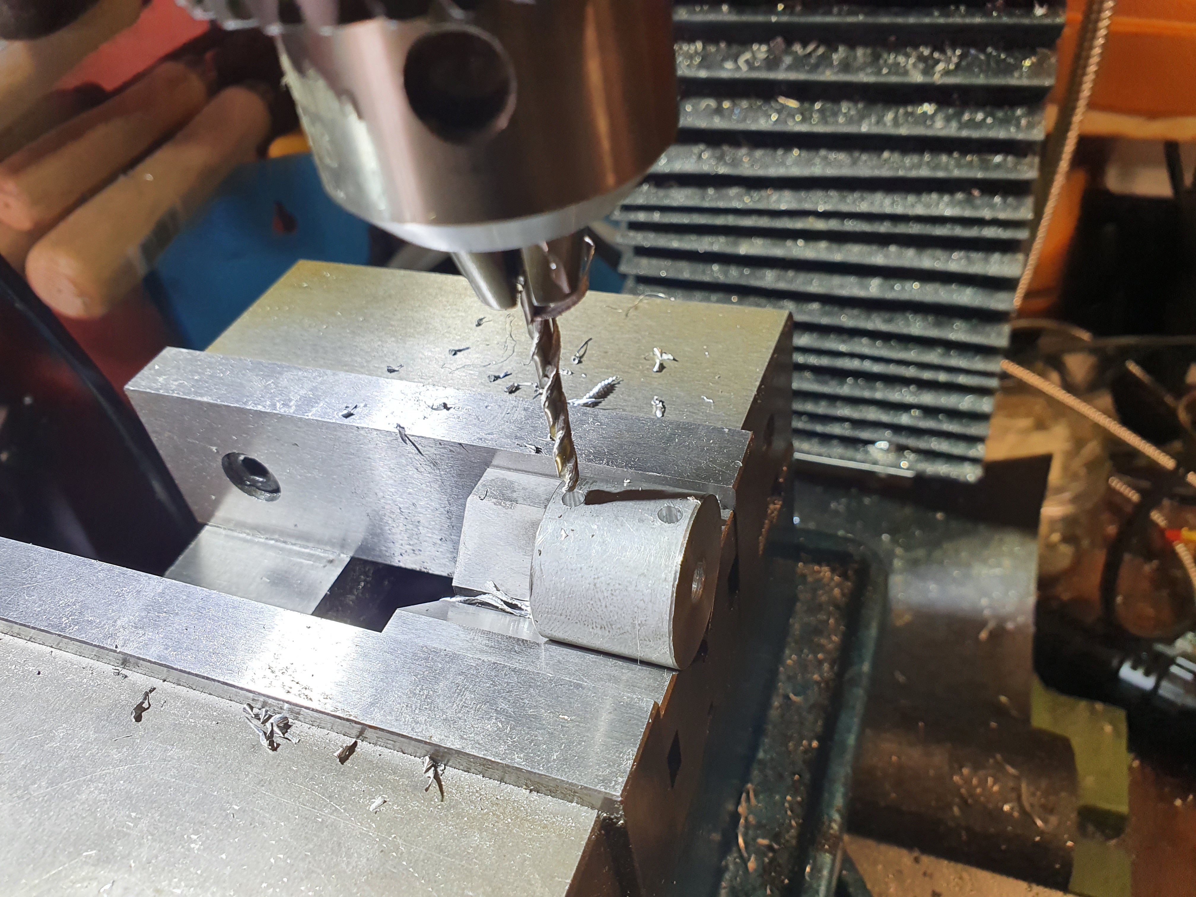 Tony's Blog: Linear bearing makes quick work of DIY tap follower