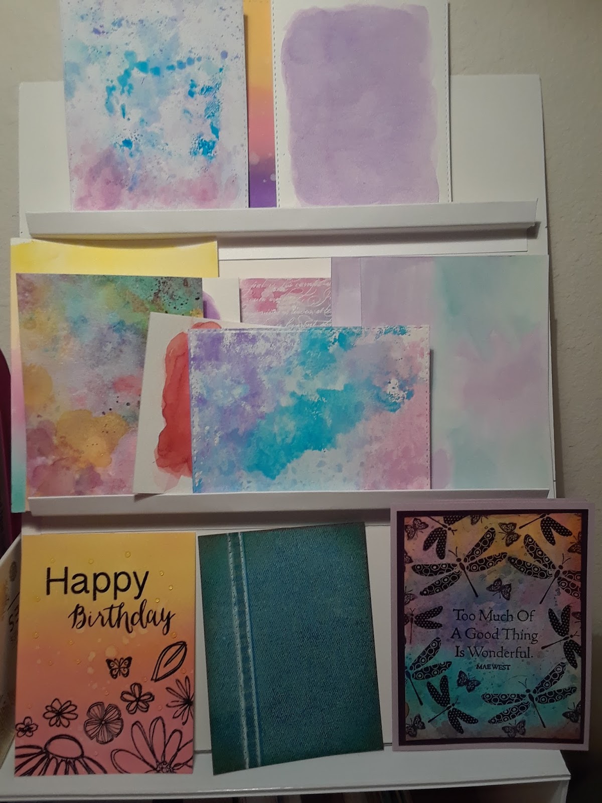 Designing Duos: DIY Card Display Rack - Card Making