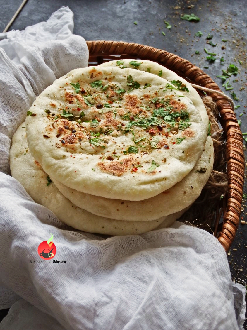Bread Kulcha (Stove Top Recipe) | How to Make Bread Kulcha | Bread ...