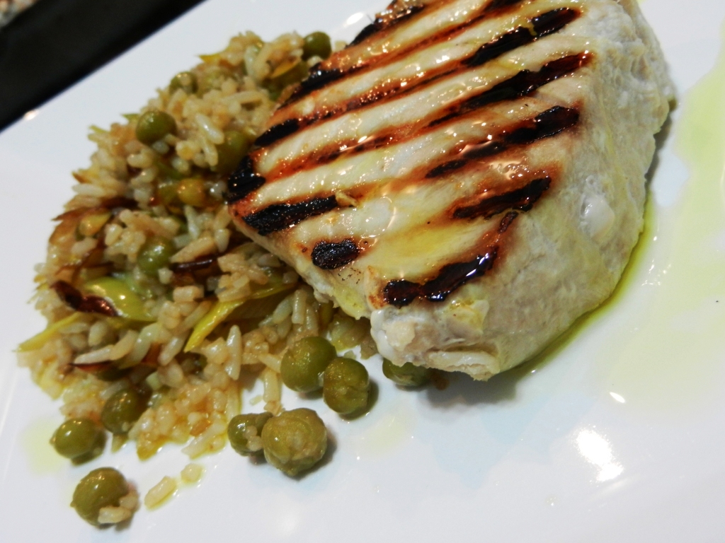 Pasta e Porcini: Grilled Mahi-Mahi & Leftover Fried Rice