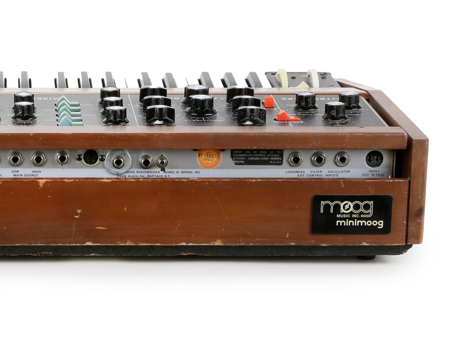 MATRIXSYNTH: Moog Minimoog Model D Vintage Analog Synthesizer with MIDI ...