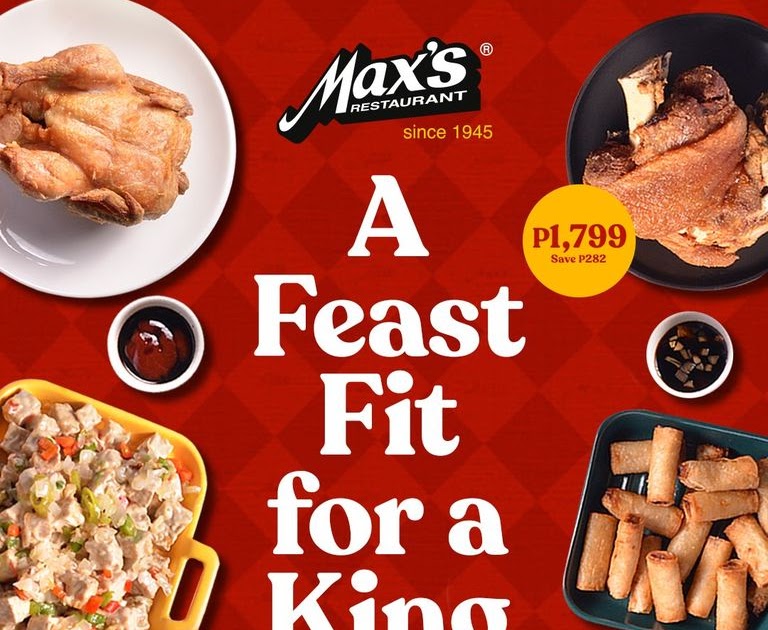 Manila Shopper: Max's Father's Day 2021 Promo