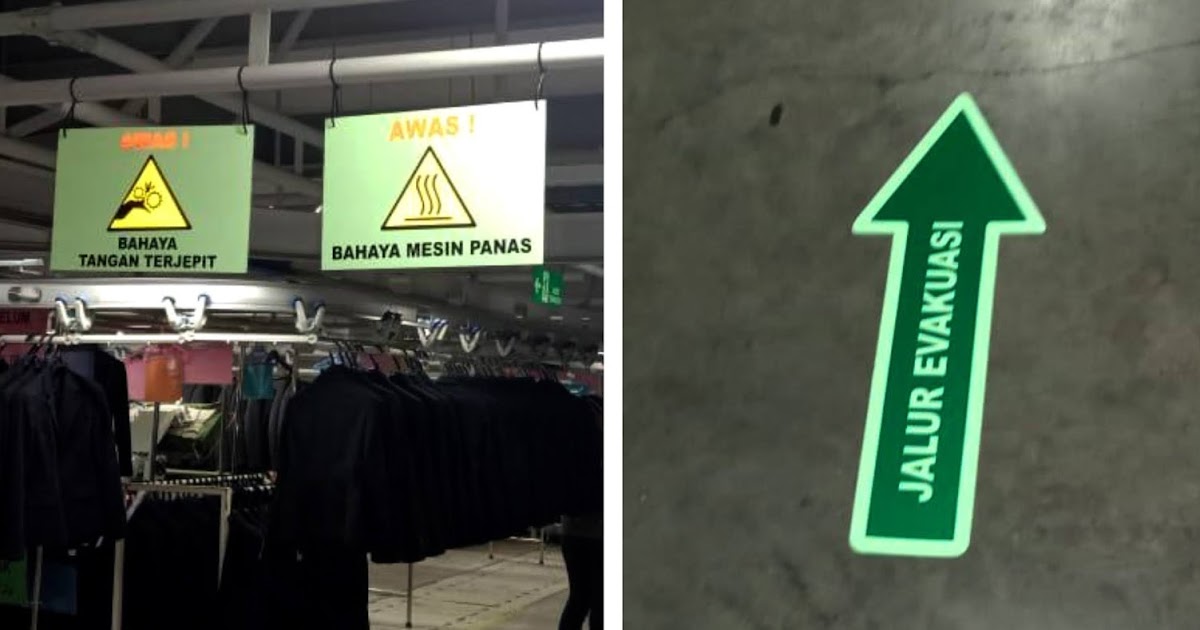 Rambu Keselamatan Kerja PT Fukuryo Indonesia Semarang - SAFETY SIGN ...