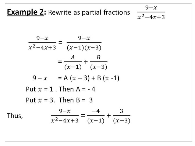 Math12: CHAPTER-1 : PARTIAL FRACTIONS