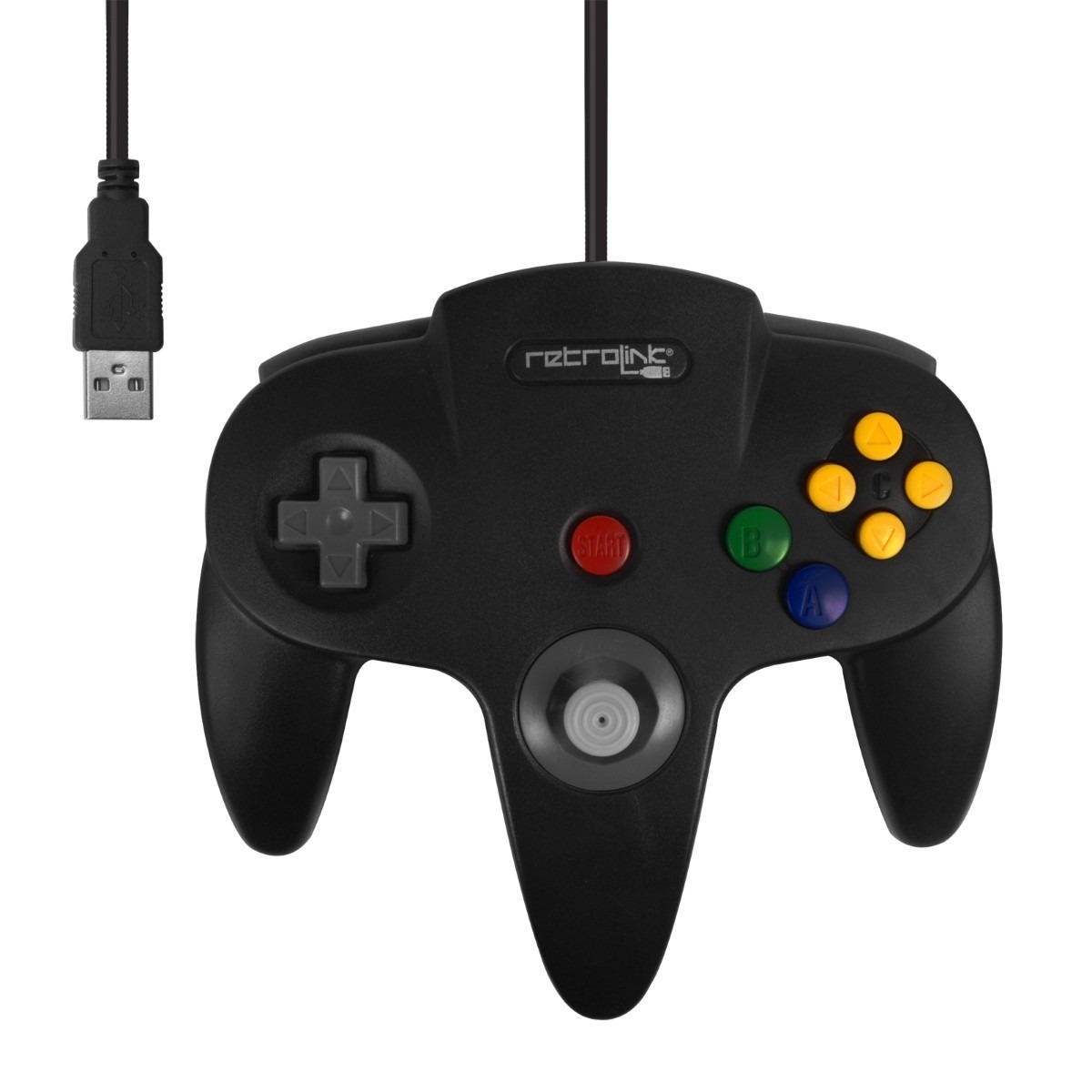 N64 Brasil: Controle USB Retrolink N64