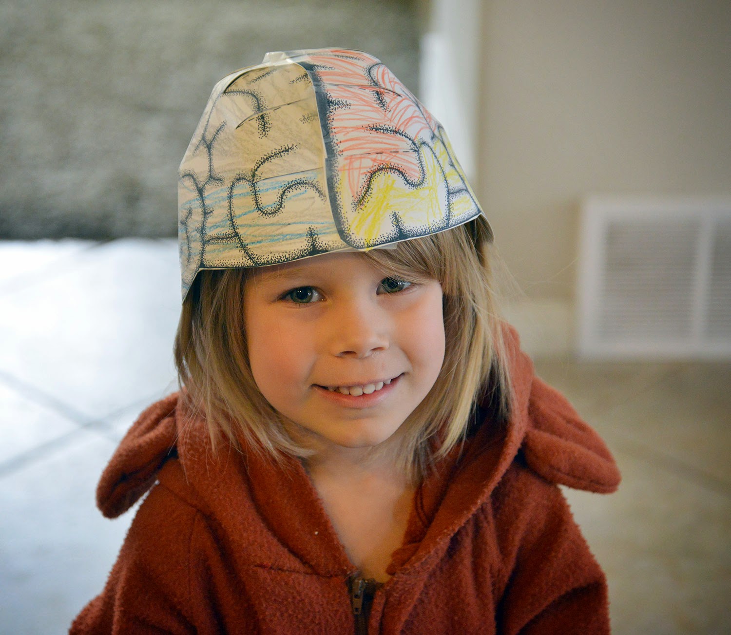 A school of fish: Brain hats (cerebral cortex)